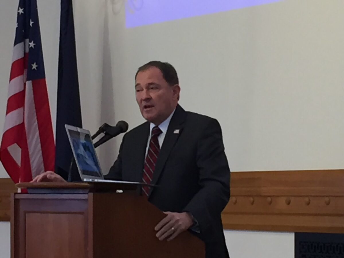 Gov. Herbert talks tax reform at Liberty Forum in Provo | News, Sports ...
